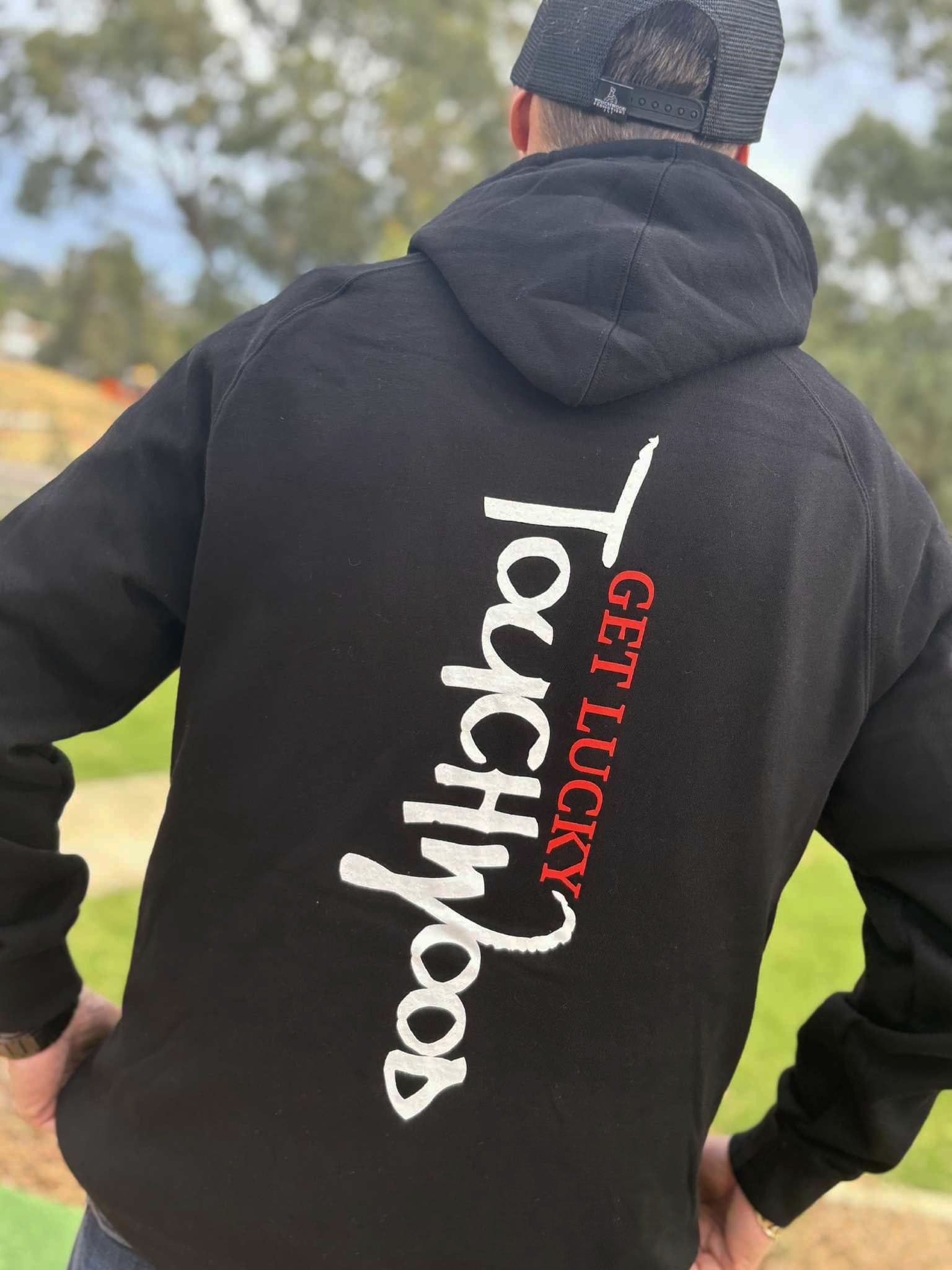 The Get Lucky Hoodie – Black & White